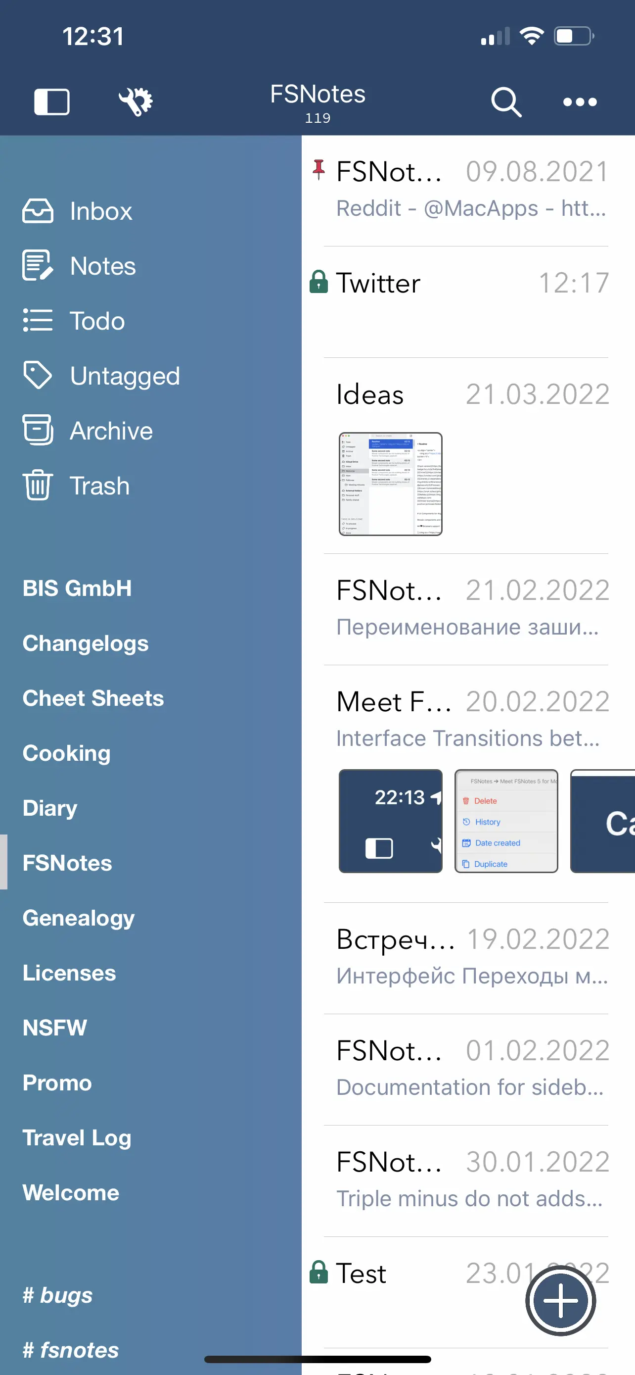 Modern notes manager for macOS and iOS | FSNotes App