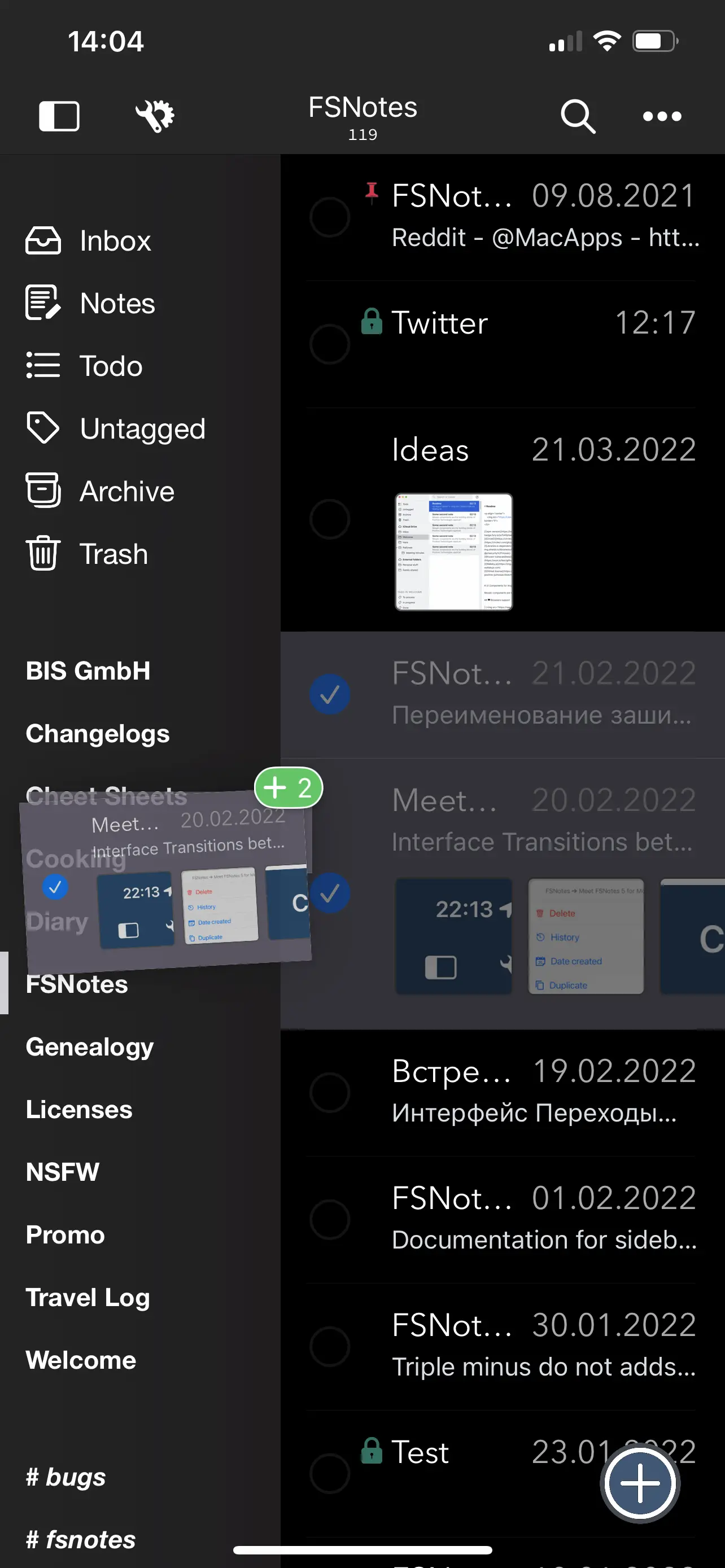 Modern notes manager for macOS and iOS | FSNotes App